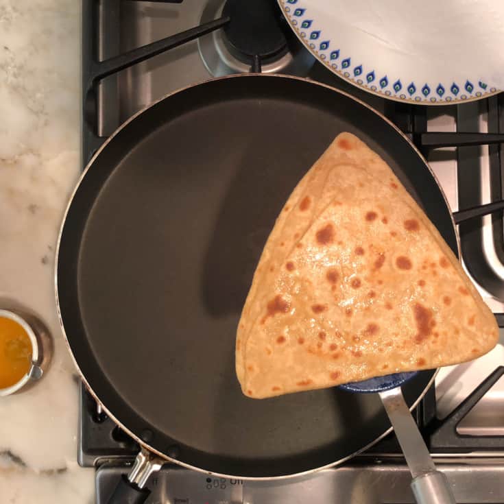 Whole Wheat Parathas | Delicious Indian Flatbreads - Ministry of Curry