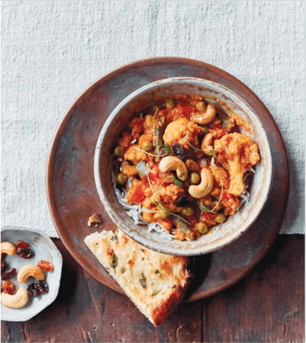 South Indian Vegetbale Kurma with coconut sauce - Ministry of Curry