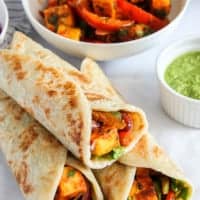 Easy 30-minute Paneer Kathi Roll Recipe - Ministry of Curry