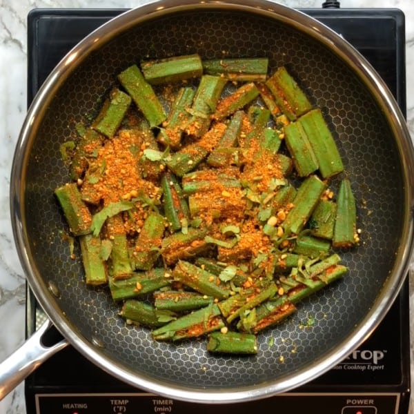 Bharwa Bhindi | Indian Spiced Stuffed Okra - Ministry of Curry