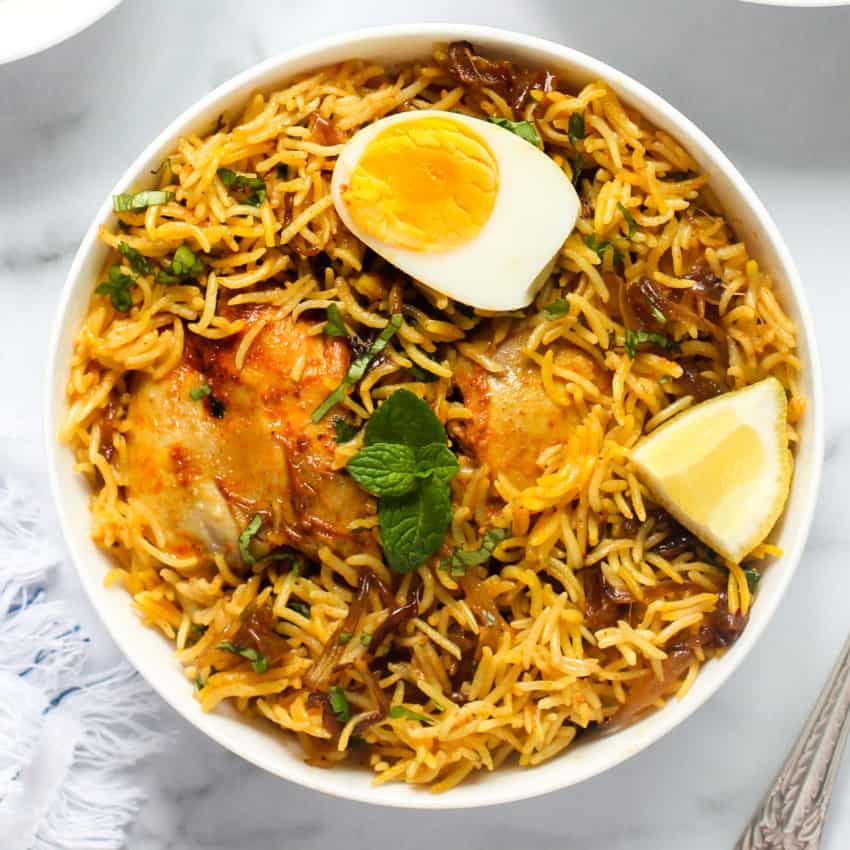 Instant Pot Chicken Biryani - Ministry of Curry