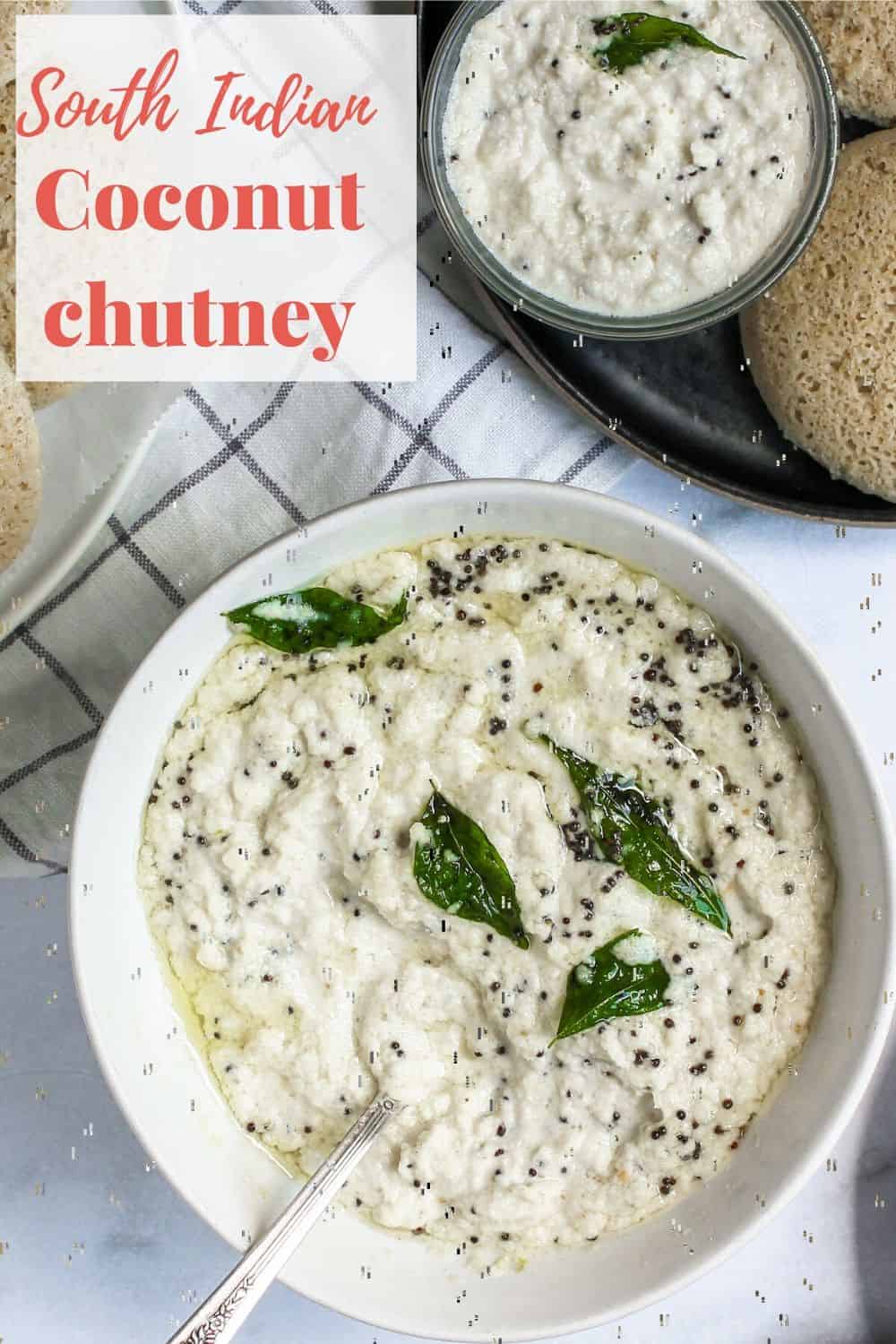 South Indian Coconut Chutney - Ministry of Curry
