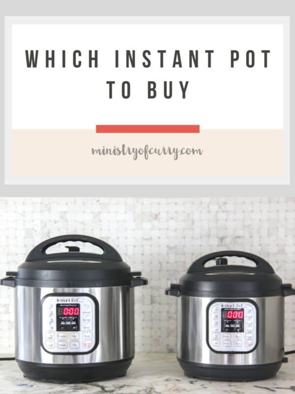 Instant Pot Buying Guide | - Ministry of Curry