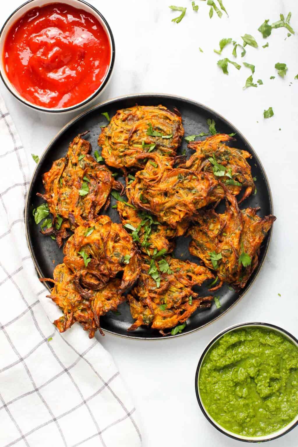 Onion Pakodas | Air Fryer, Oven and Stove Top Recipe - Ministry of Curry