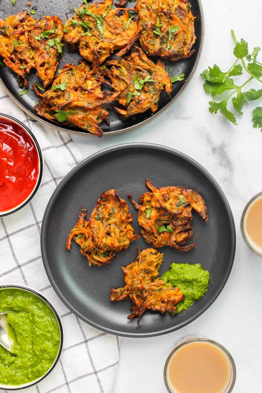 Onion Pakodas | Air Fryer, Oven and Stove Top Recipe - Ministry of Curry