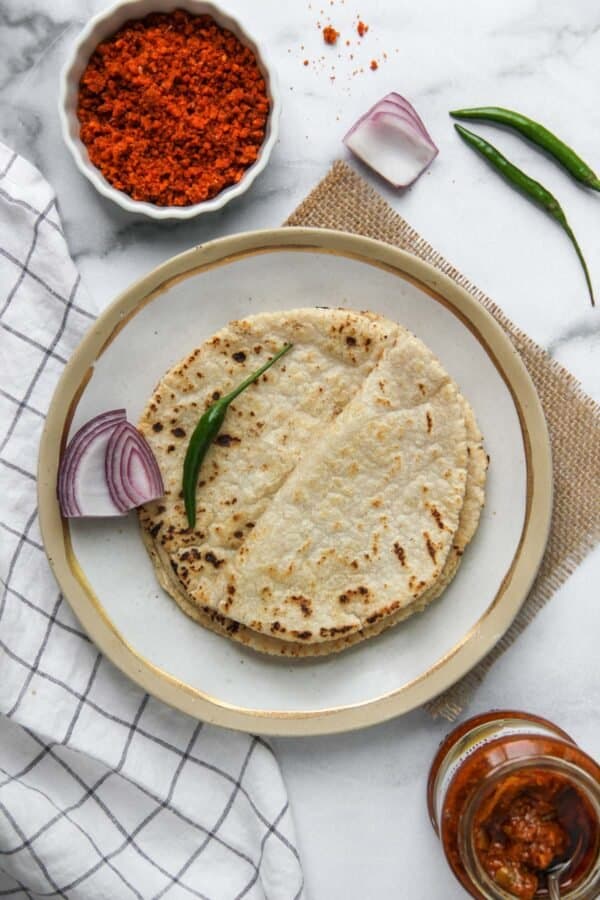 Jowar Roti Recipe - Sorghum Flour Flatbread - Ministry of Curry