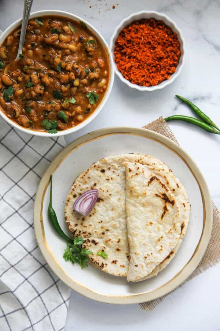 Jowar Roti Recipe - Sorghum Flour Flatbread - Ministry of Curry