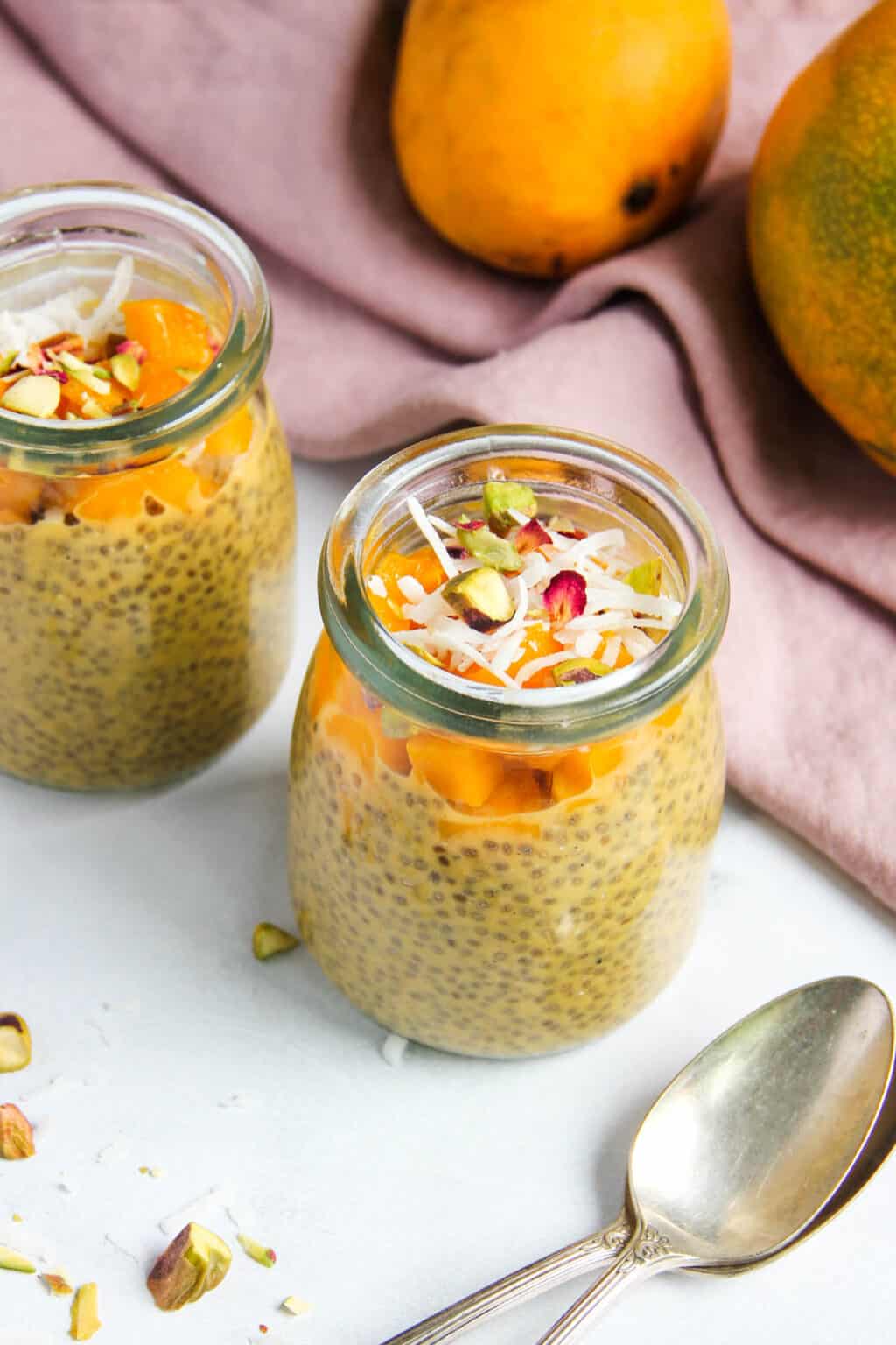EASY Mango Chia Pudding Recipe - Ministry of Curry