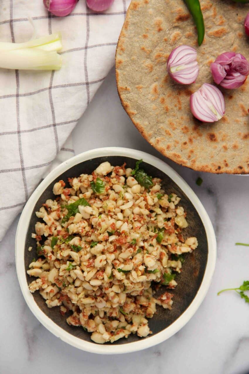 Peanut Thecha | Kharda Recipe - Ministry of Curry