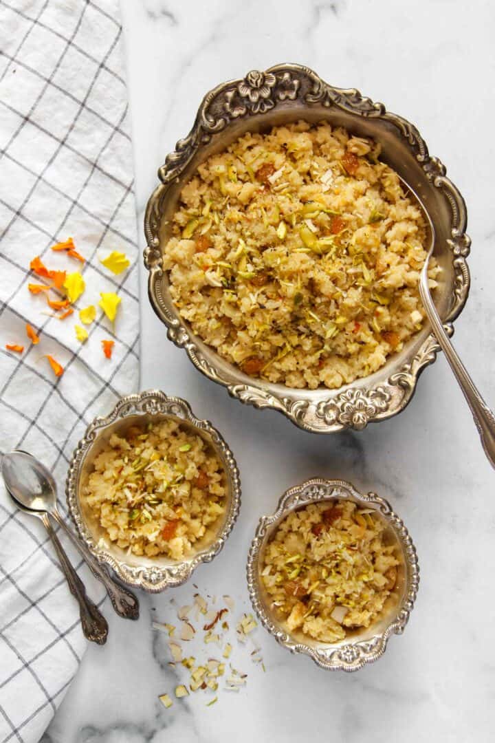 Sheera {Quick & Easy Sooji Halwa Recipe} Recipe - Ministry of Curry