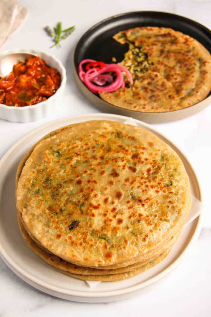 Palak Paneer Paratha Mom's Recipe - Ministry of Curry