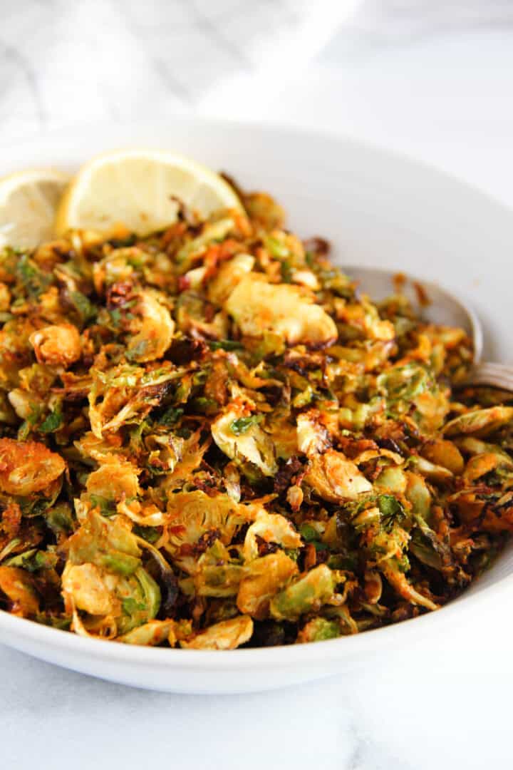 Indian Spiced Crispy Brussels Sprouts Recipe - Ministry of Curry