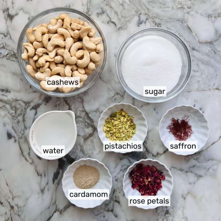 Candied Cashews with cardamom and saffron - Ministry of Curry