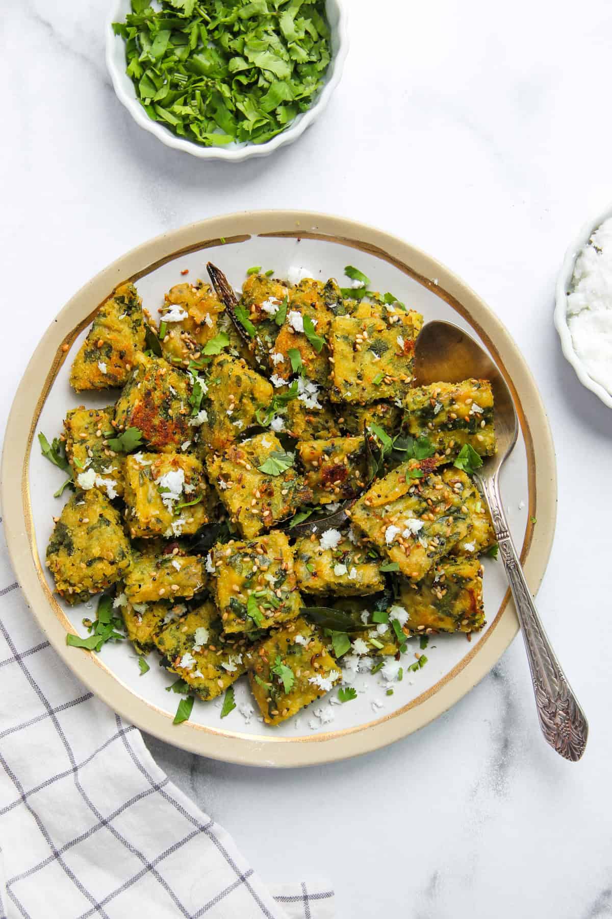 Instant Pot Dudhi Muthiya Recipe - Ministry of Curry