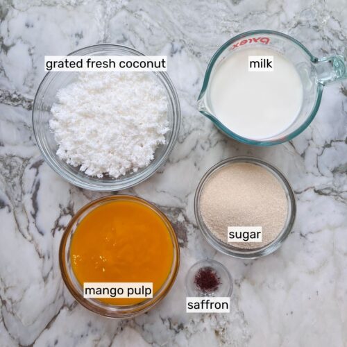 5-ingredient Mango Coconut Burfi - Ministry of Curry