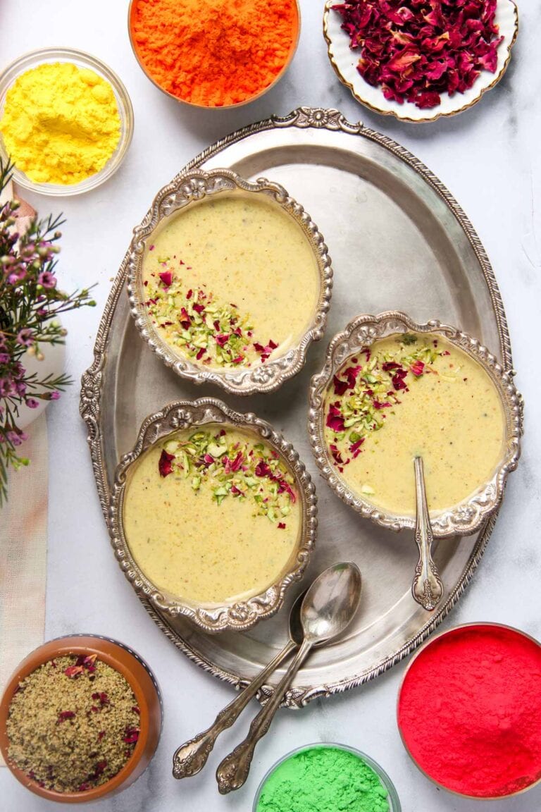 Thandai Phirni - Creamy, Chilled & Packed with Flavor! - Ministry of Curry